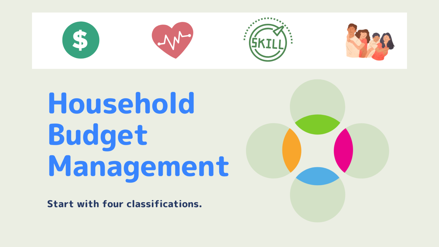 How to improve household financial management, starting with four ...