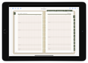 Free digital kakeibo template. - Kakeibo Life