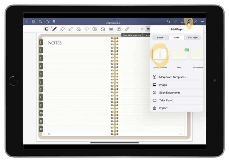 Free digital kakeibo template. - Kakeibo Life
